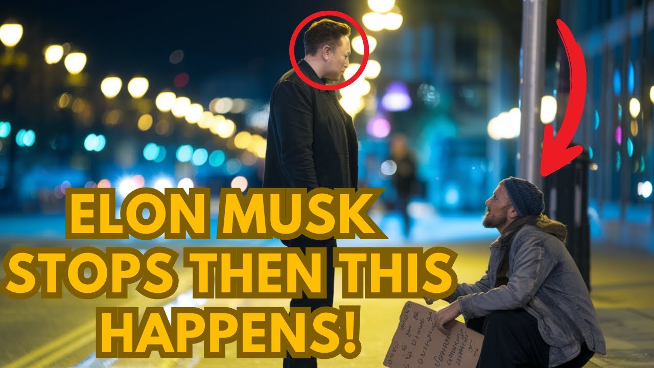 Elon Musk Meets a Homeless Man… What He Discovers Changes Everything ...