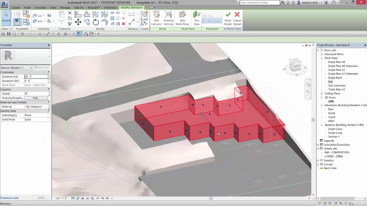 04 Revit Generic Model Site Buildings - YouTube