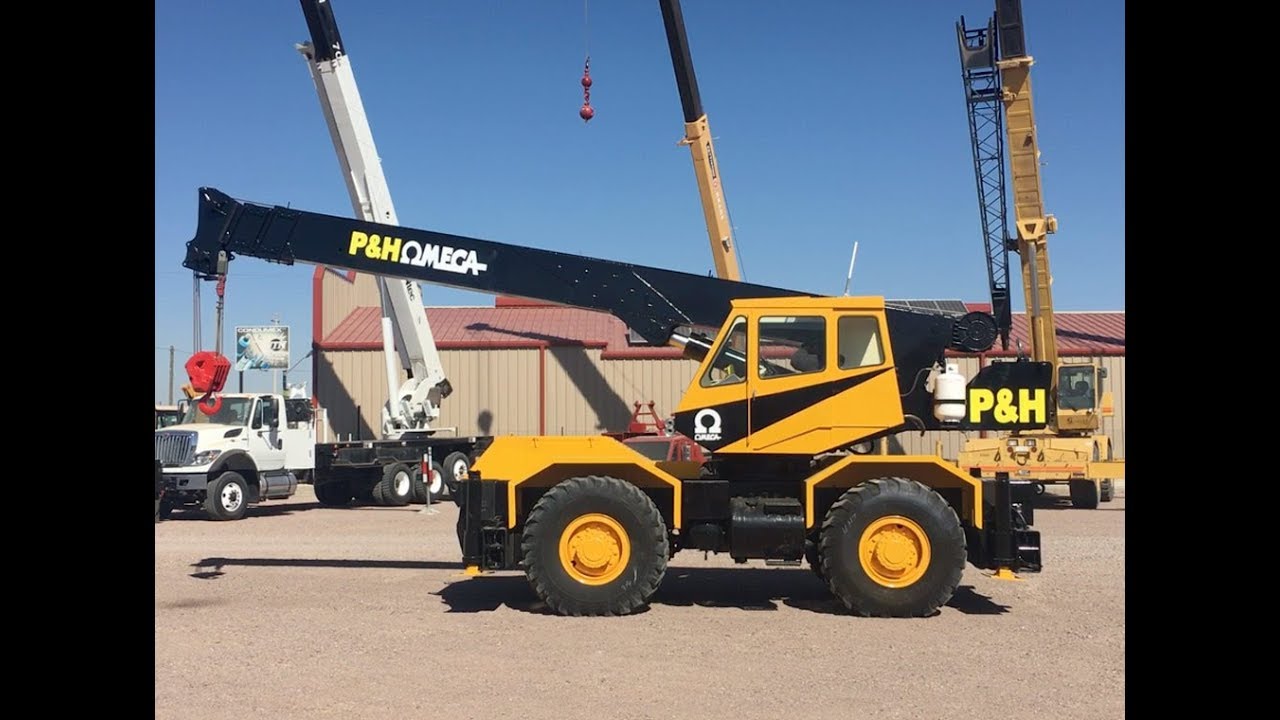 A la venta Grua P&H Omega 18 // Industrias Frimar // Maquinaria ...