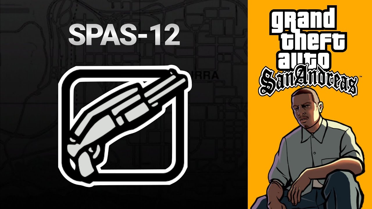 SEMUA Lokasi SPAS-12 di GAME GTA San Andreas LENGKAP - YouTube