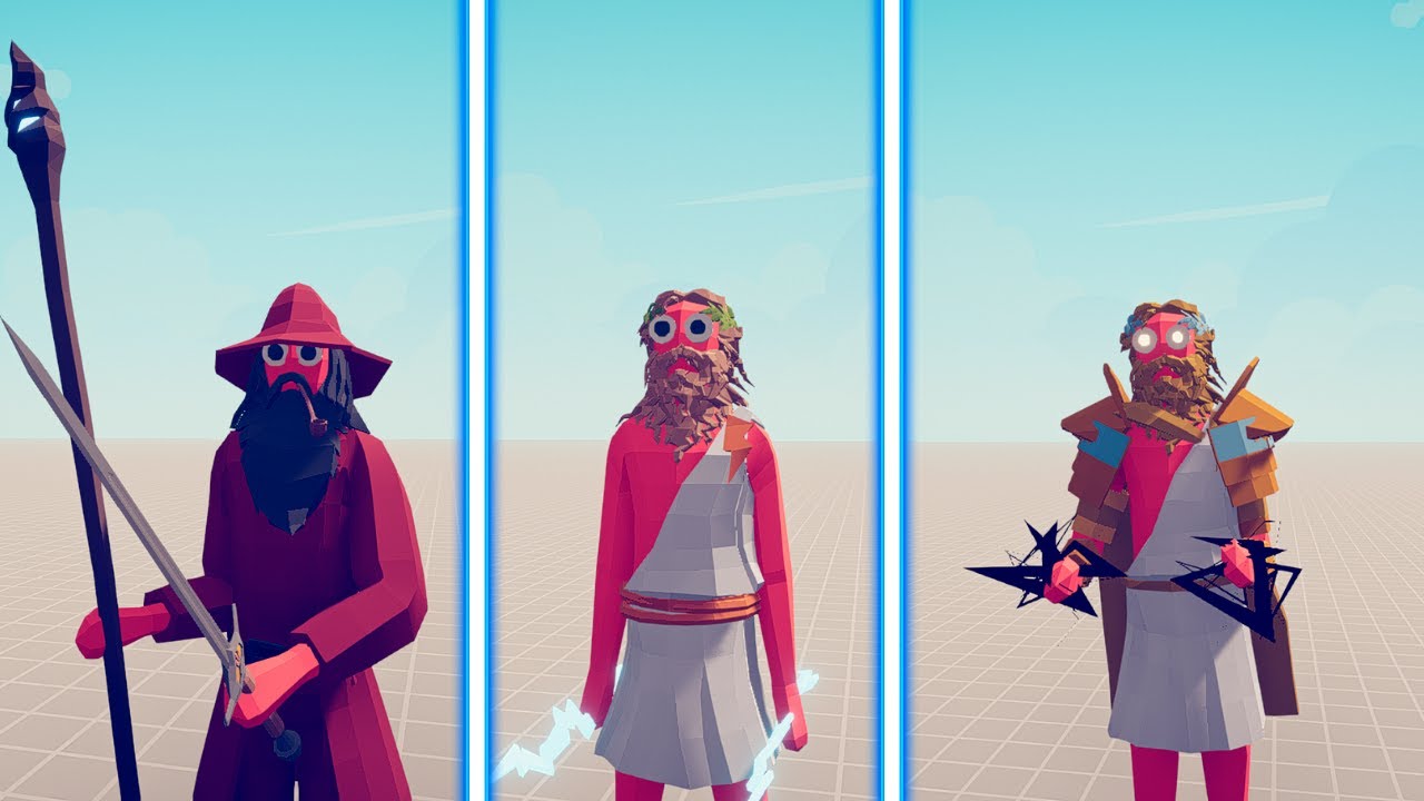 EVOLUTION OF ZEUS - Totally Accurate Battle Simulator | TABS - YouTube