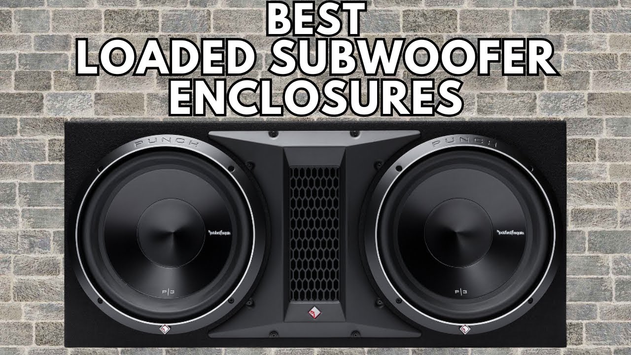 2024's BEST VENTED LOADED SUBWOOFER ENCLOSURES [TOP 7 Best Ported Sub ...