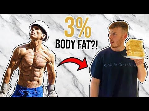 I Ate & Trained Like The MOST SHREDDED Man On Earth! - YouTube