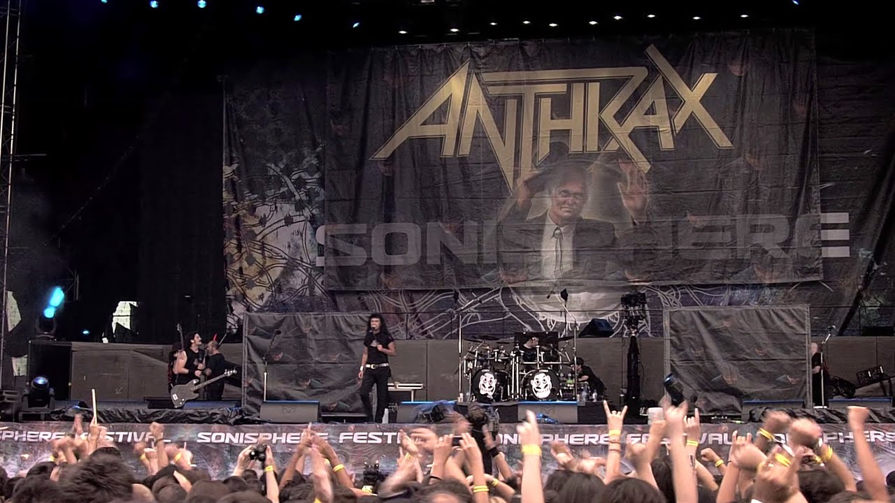 Anthrax - The Big Four (Live from Sofia, Bulgaria) (Sonisphere Festival) (Thrash Metal Concert ...