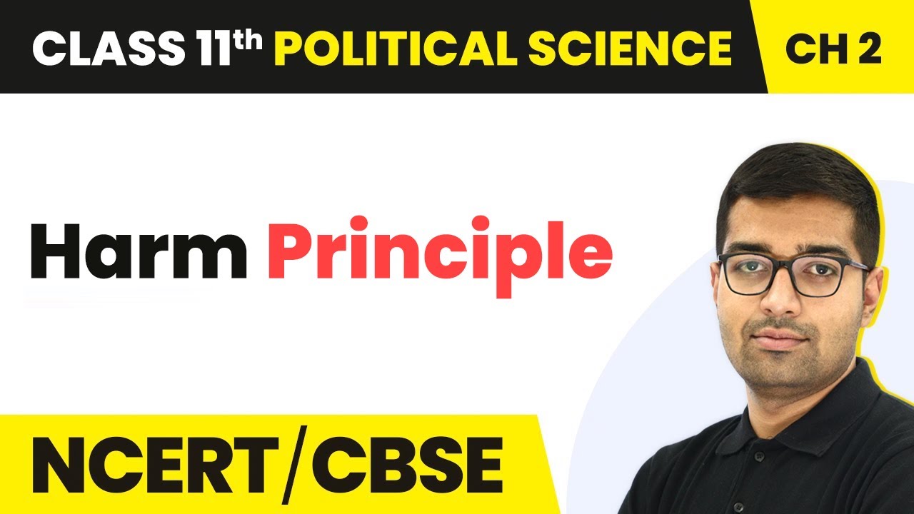 Harm Principle - Freedom | Class 11 Political Science Chapter 2 - YouTube