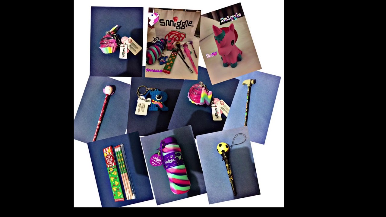 Smiggle squishy and bottle - YouTube