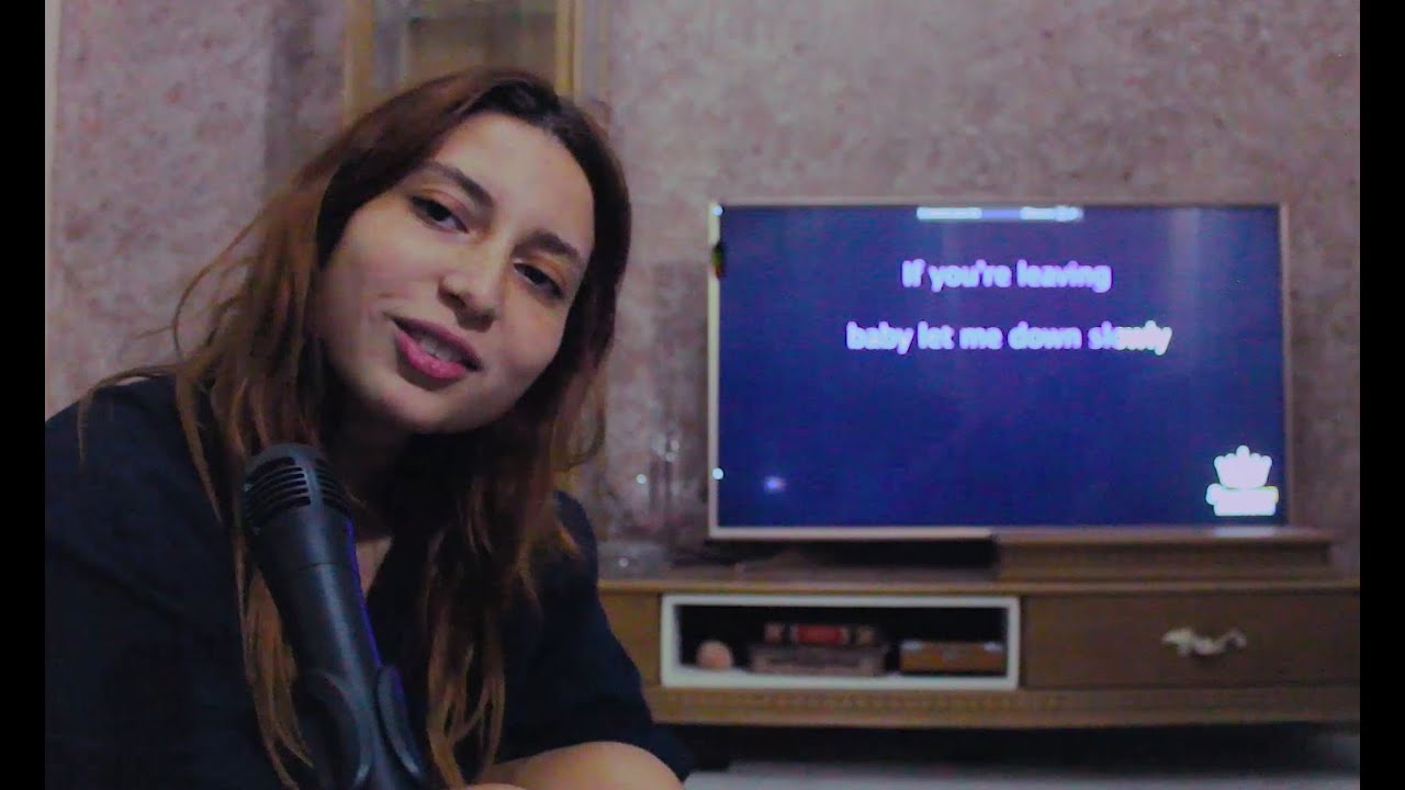 let me down slowly -Alec benjamin (cover) - YouTube