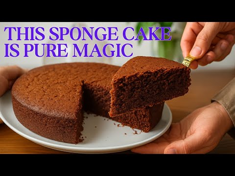 The Perfect Fluffy Sponge – No Sugar Needed! - YouTube