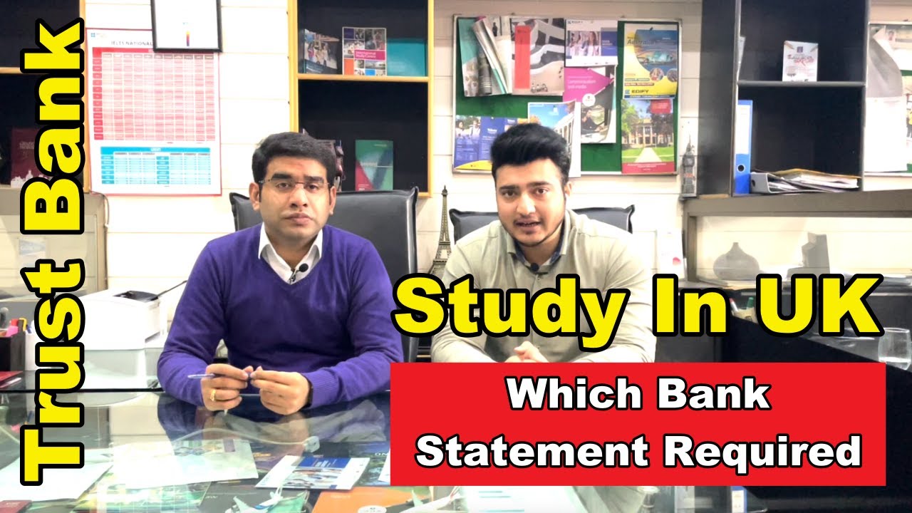Study In The UK | Which Bank Statement Required | Current Account ...