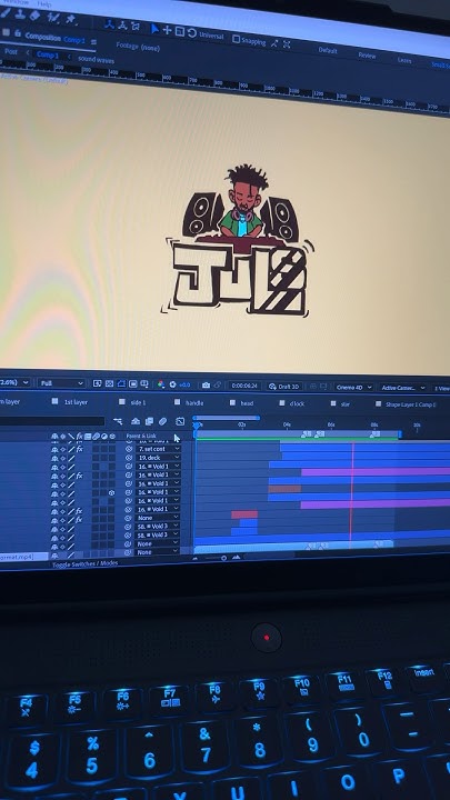 Motion Graphics Tutorials | Logo Animation | Learn After Effects | Step ...