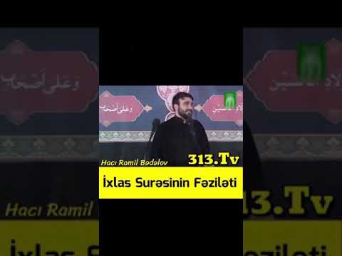 İxlas surəsinin fəziləti