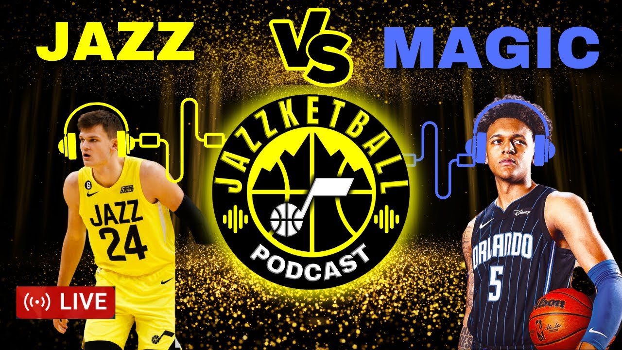 Walker Kessler Block Party // Utah Jazz vs Orlando Magic POSTGAME FAN ...