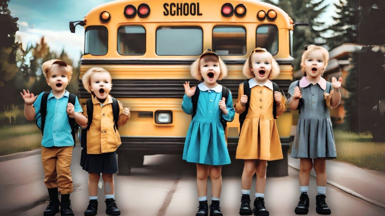 Let's Go Round and Round! | Learn with Me | Nursery rhymes & kids songs ...