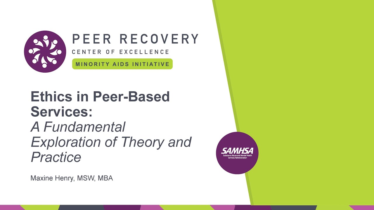 Ethics in Peer-Based Services - A Fundamental Exploration of Theory and ...