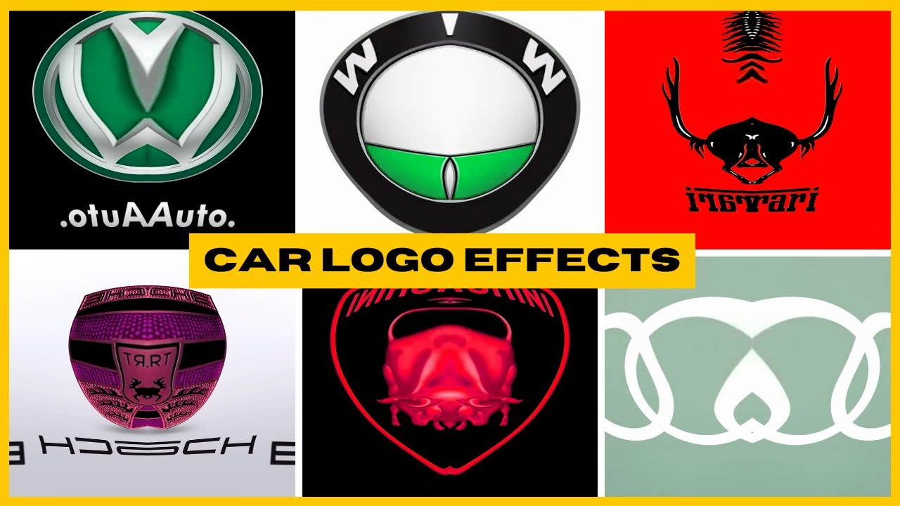 (PARODY) SUPER RANDOM COOL WEIRD CAR LOGO ANIMATIONS IN RANDOM EFFECT ...
