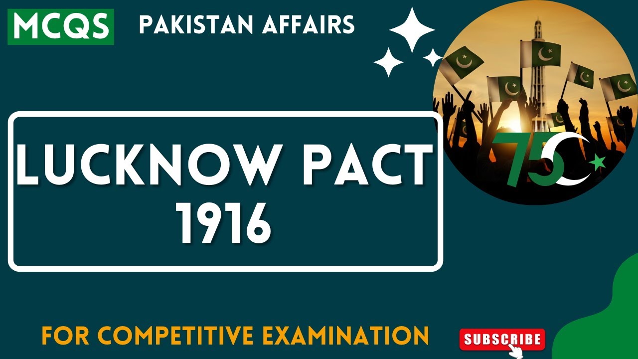 Lucknow Pact 1916 | MCQS | #lucknow #lucknowpact #muslimleague #india # ...