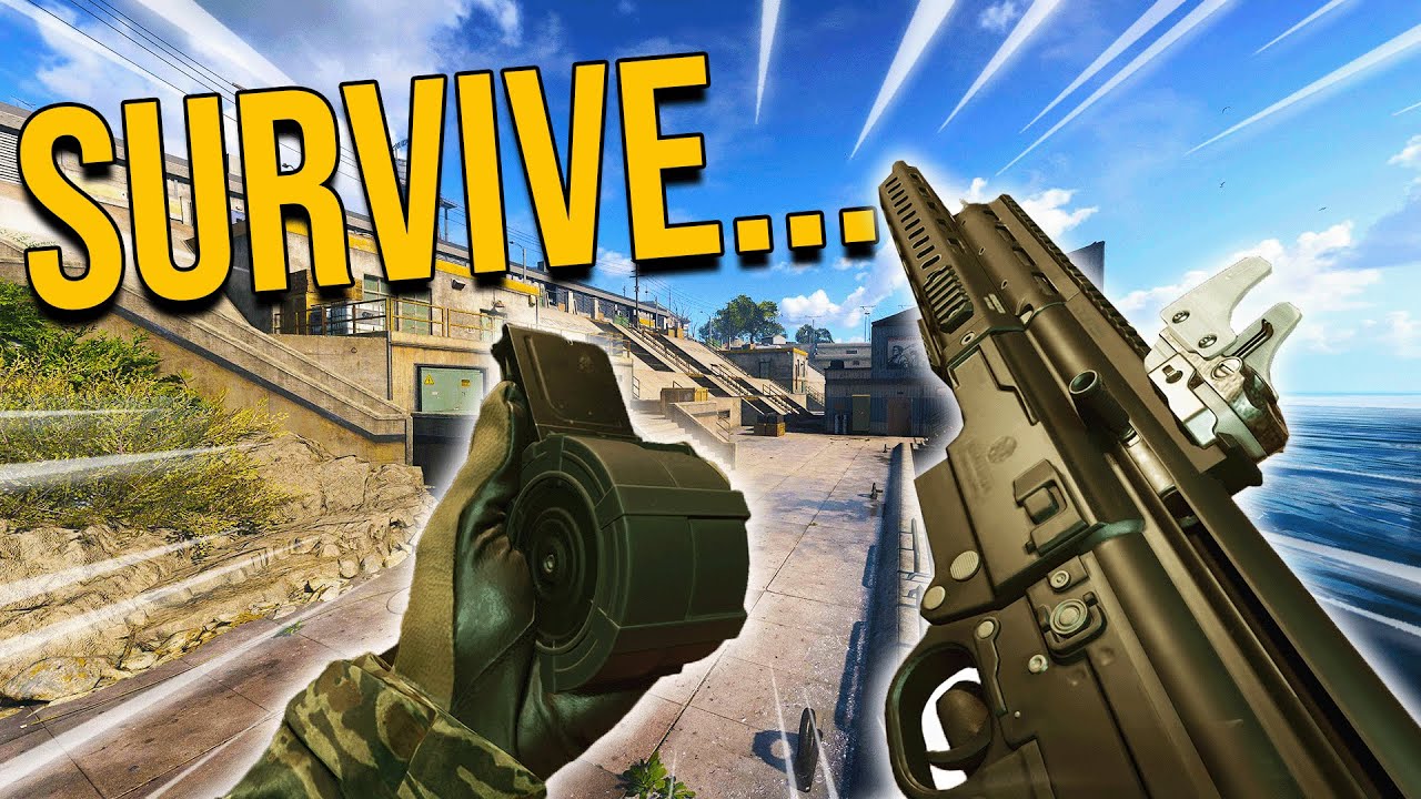 🔴 My Warzone goal: survive... - YouTube