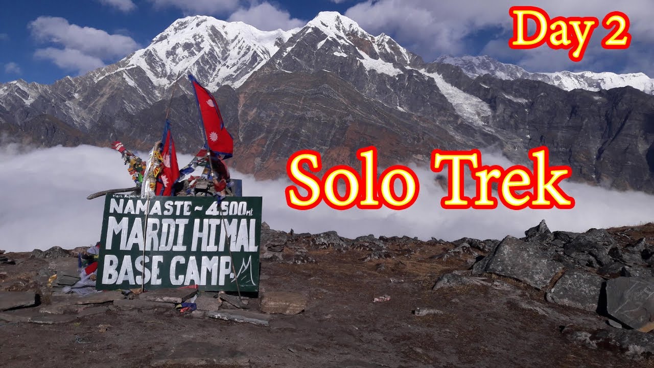 Solo Trek To Mardi | Episode 2 | Mardi Base Camp | Best Trekking ...