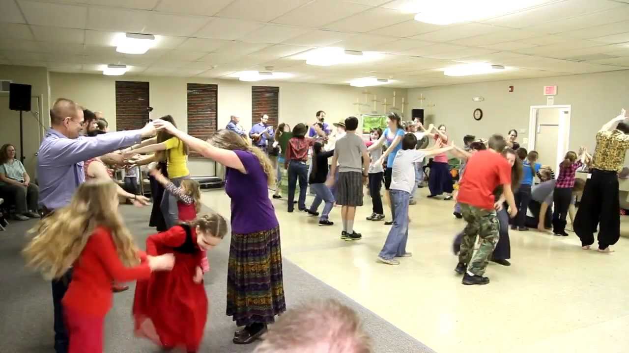 The Galopede at the Jackson Community dance - YouTube