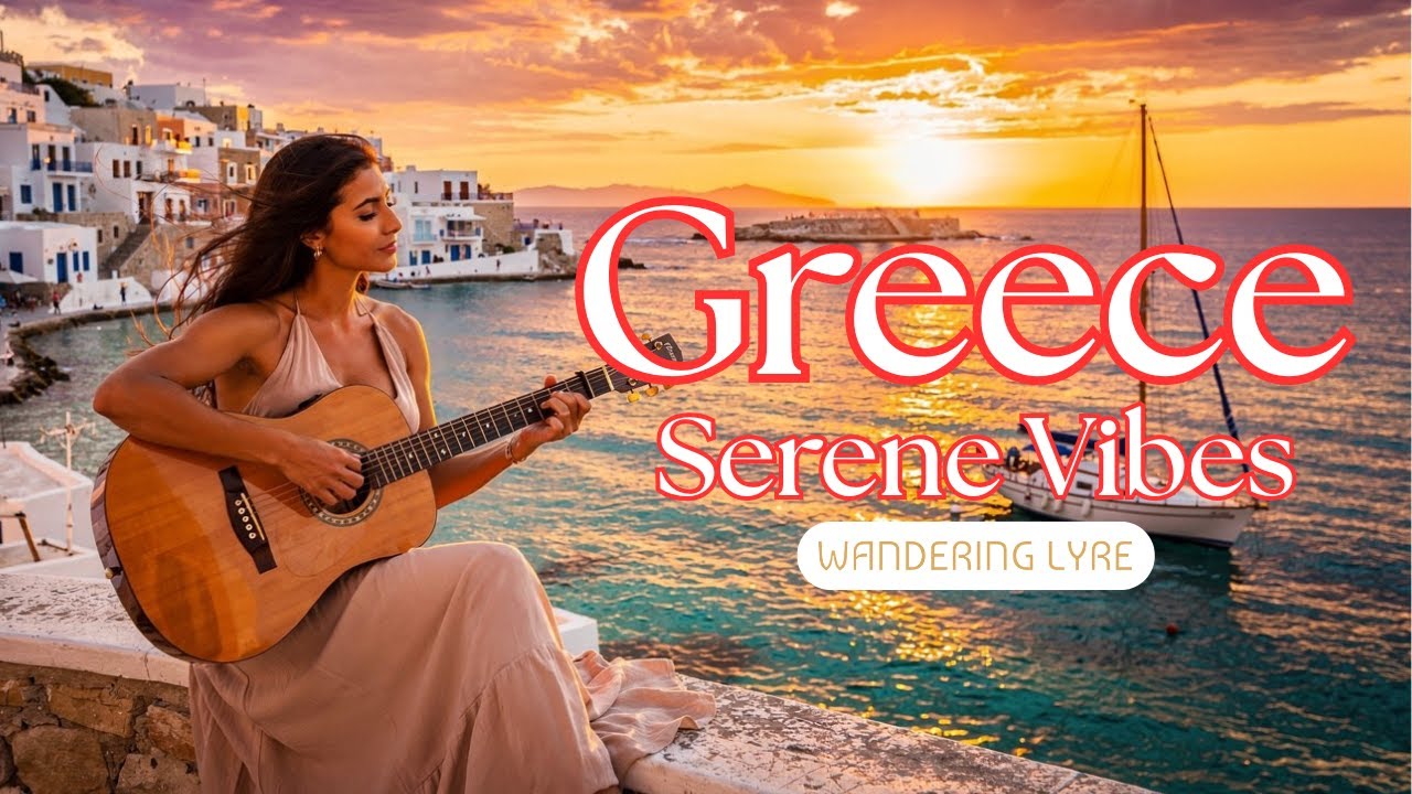 Greek Serene Melodies | Greek Relaxing Music for Sleep, Stress Relief ...