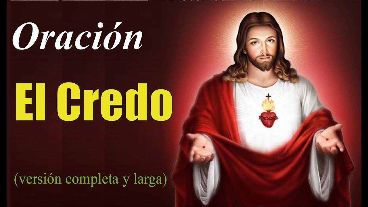 Oración del Credo | Texto litúrgico en español (rito romano) - YouTube