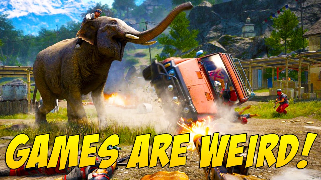 Mad Elephant! - Games Are Weird 134 - YouTube