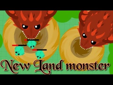 mope.io//new Land monster on beta//funny moments//killing a Land ...
