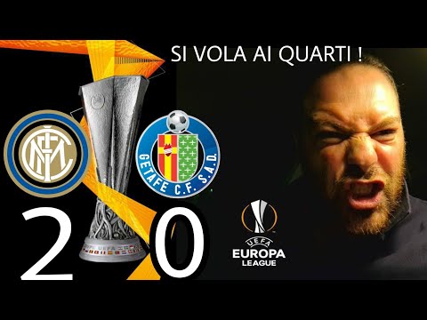 INTER-GETAFE 2-0 LUKAKU SFONDA LA PORTA! SI VOLA AI QUARTI| EUROPA LEAGUE