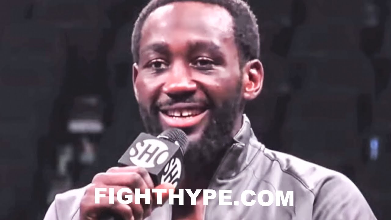 TERENCE CRAWFORD FULL POST-FIGHT AFTER KNOCKING OUT ERROL SPENCE IN ...