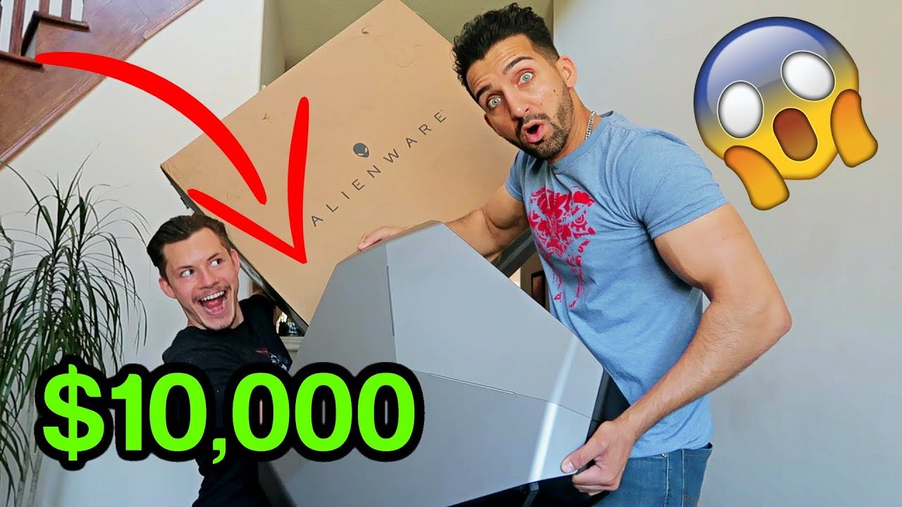 MY NEW $10,000 COMPUTER SETUP - YouTube
