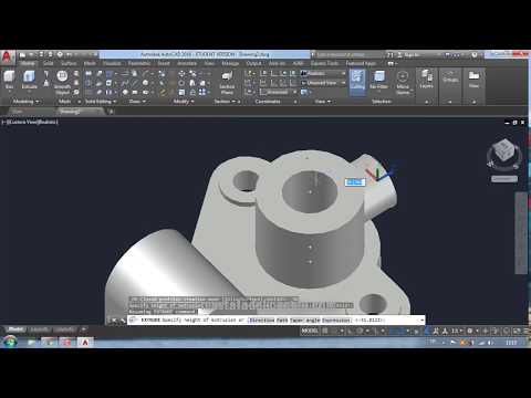 Autocad 3 Boyutlu Çizim (1) - Autocad Eğitimi / Autocad 3d modelling