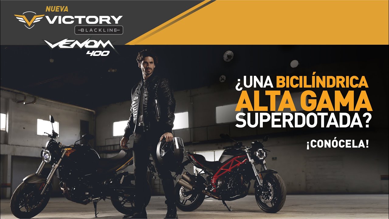 Nueva Victory Venom 400. Alta gama. Modelo 2022 con el respaldo Auteco ...