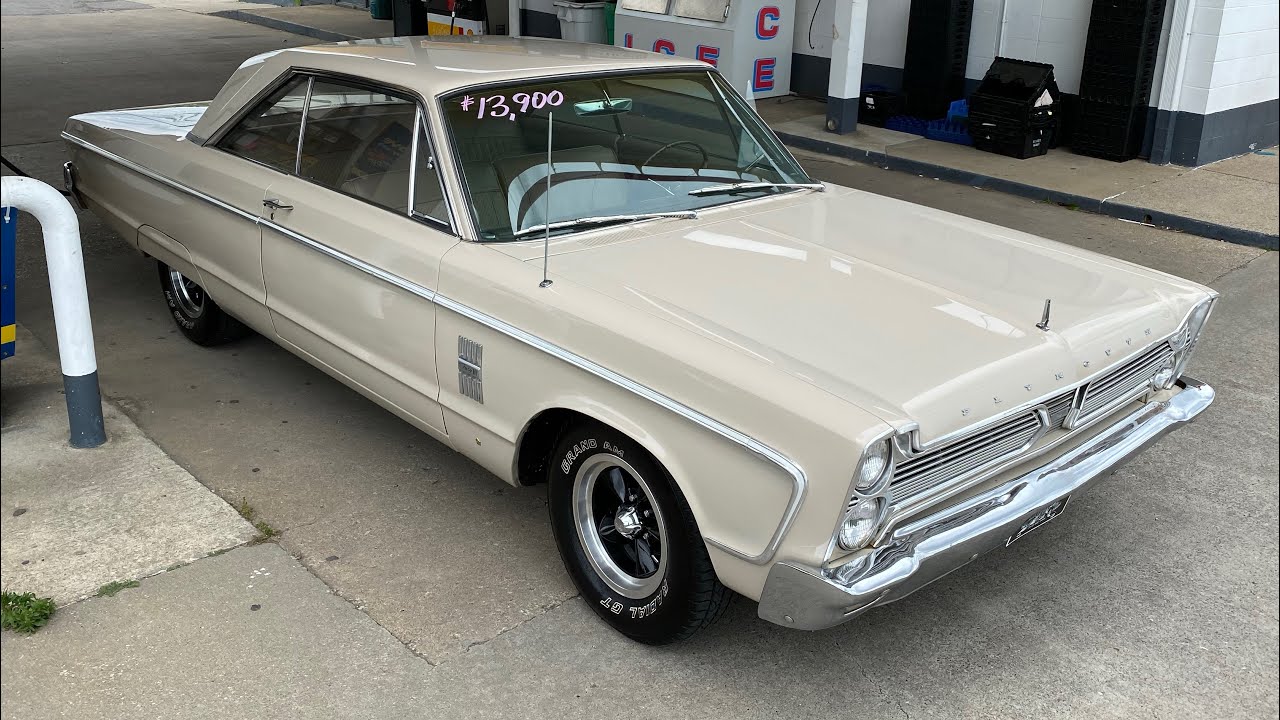 Test Drive 1966 Plymouth Fury II SOLD $13,900 Maple Motors #1105 - YouTube