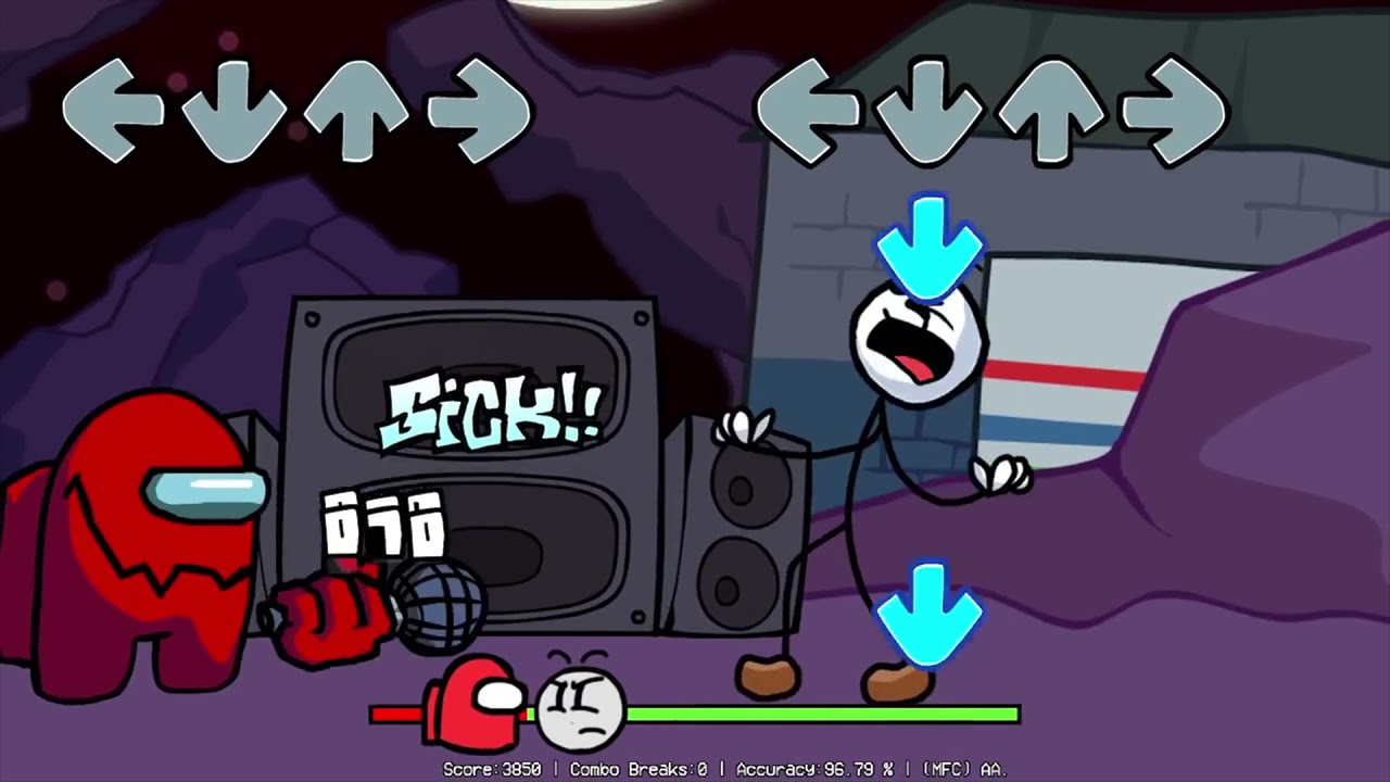 Impostor vs Henry Stickman | FNF mods - YouTube