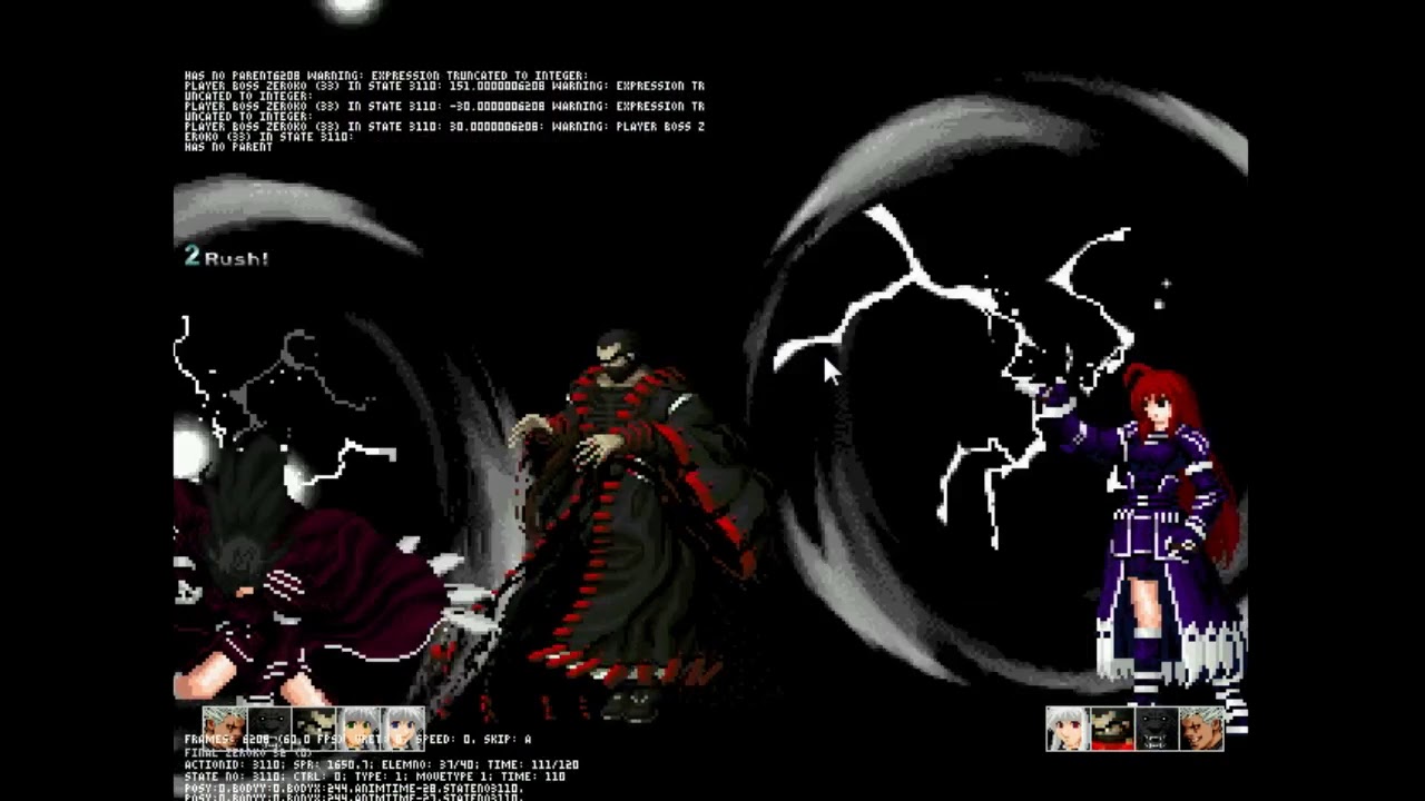 mugen(무겐) final zeroko(파이널 제로코) vs boss zeroko(보스 제로코) - YouTube