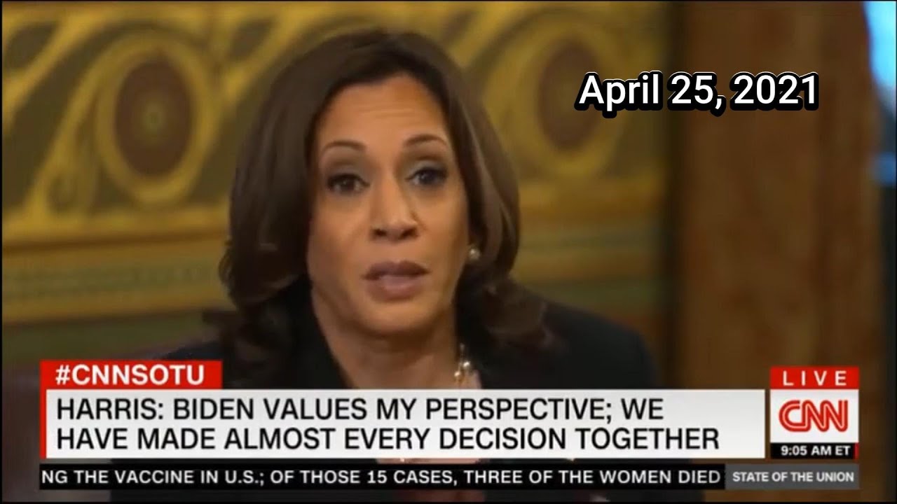 Kamala Harris Biden Have Made Almost Every Decision Together April 25 ...