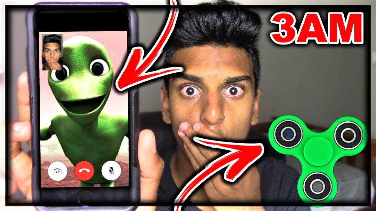 DO NOT FACETIME DAME TU COSITA ALIEN WHEN SPINNING A FIDGET SPINNER AT ...