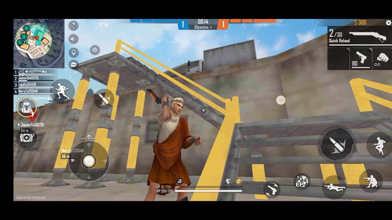 free fire defeat ff lover - YouTube