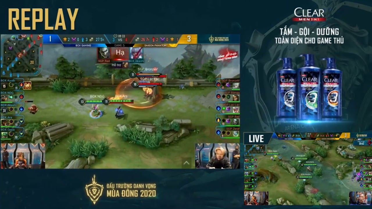 SGP vs BOX Ván 5 - Saigon Phantom vs Box Gaming - Chung Kết ĐTDV Mùa ...