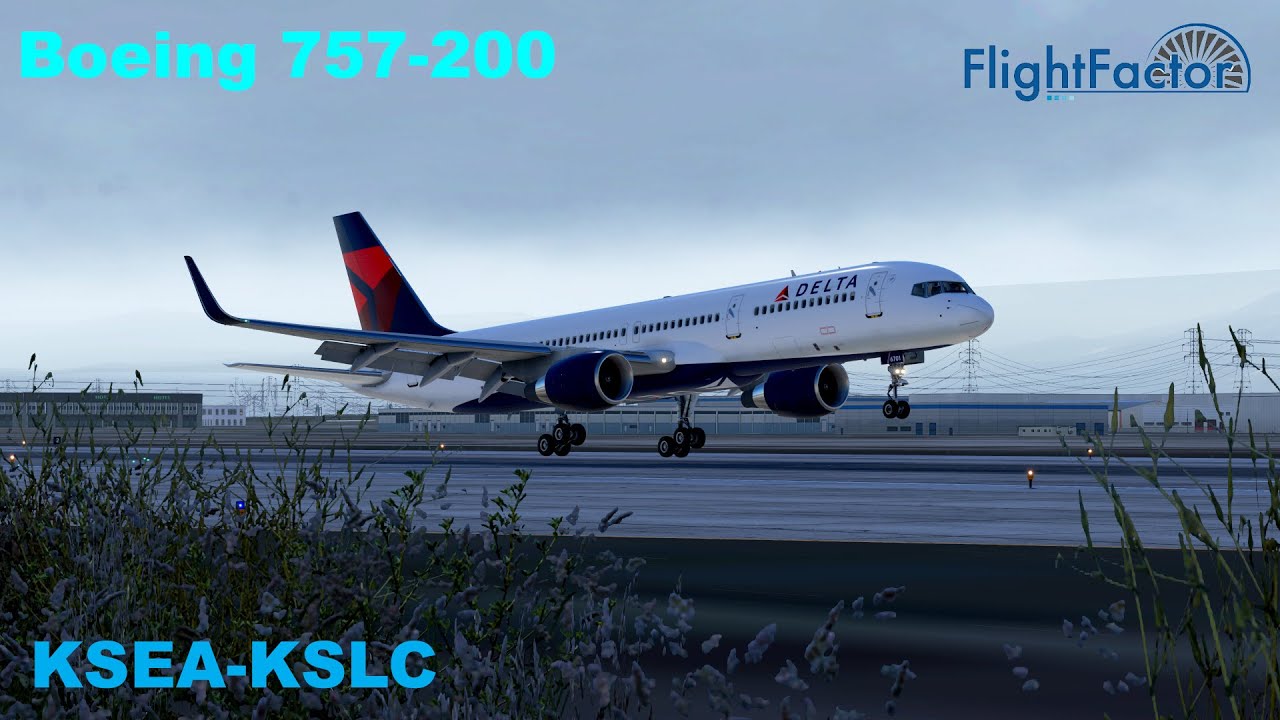 Delta B757 OPS | Seattle to Salt Lake City | X-Plane 11 | VATSIM - YouTube