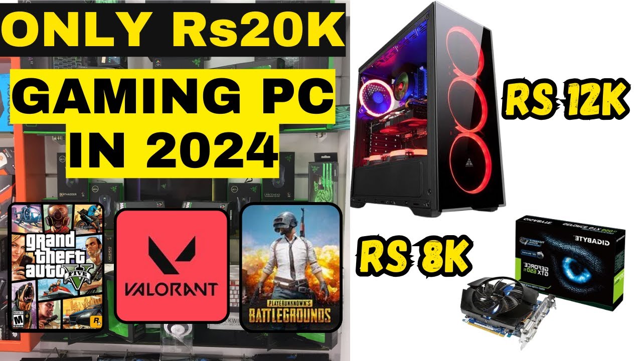 Budget Gaming PC Build in Pakistan under Rs 20k | Best PC ever Built ...
