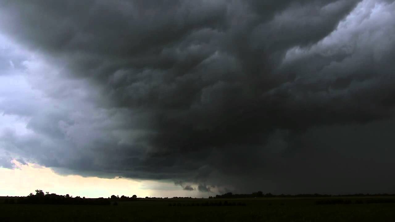 Storm Clouds Moving South (16X Real-Time) on August 13, 2011 - YouTube