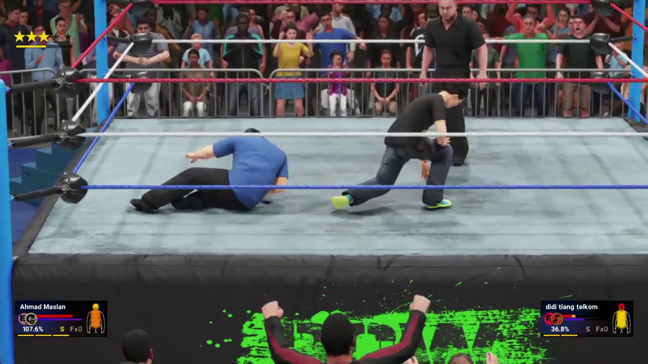 Wwe2k19_ahmad maslan VS. didi tiang telekom - YouTube