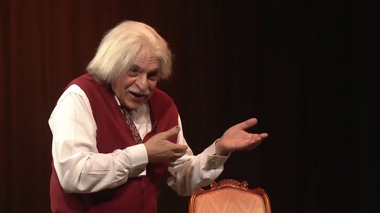 George Capaccio as Einstein - YouTube