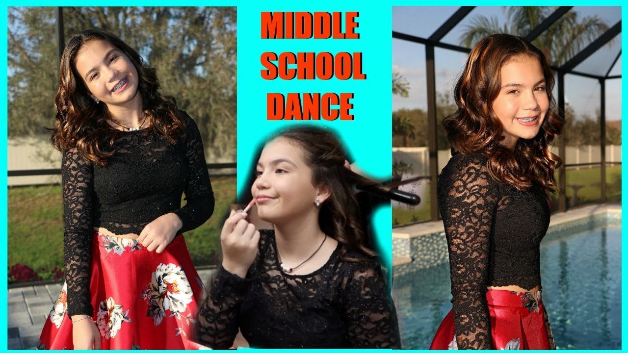 GET READY WITH ME FOR MY FIRST MIDDLE SCHOOL DANCE | SISTERFOREVERVLOGS ...