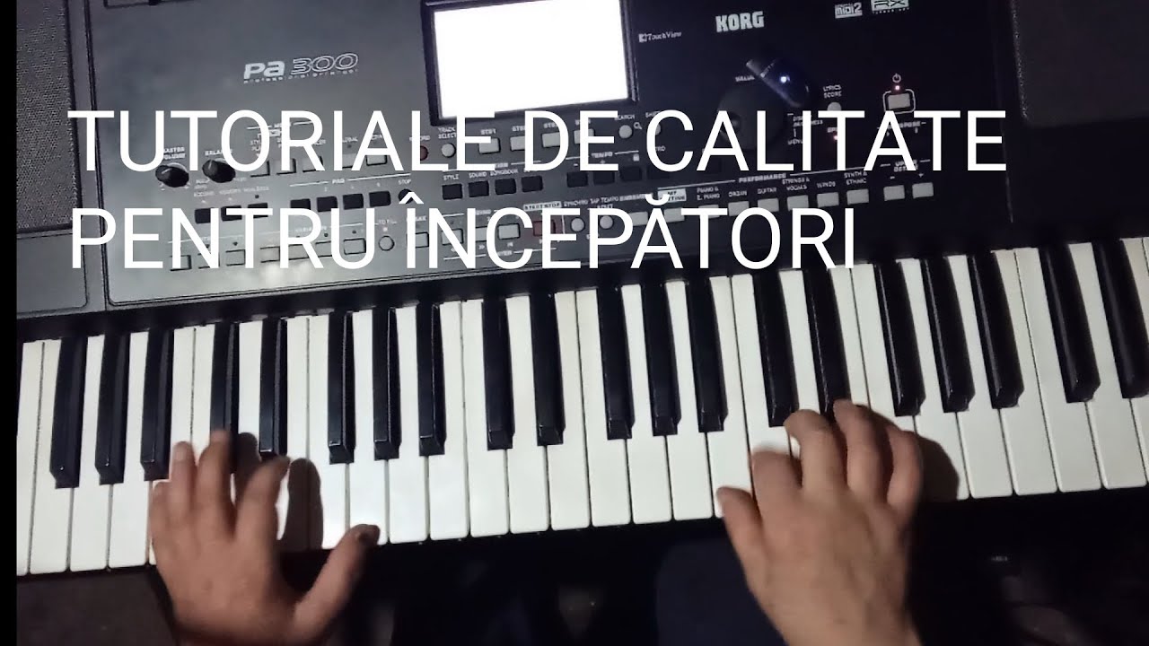 TUTORIAL SÂRBA DE FANFARĂ #.tutoriale pentru începători.🎹👍 - YouTube
