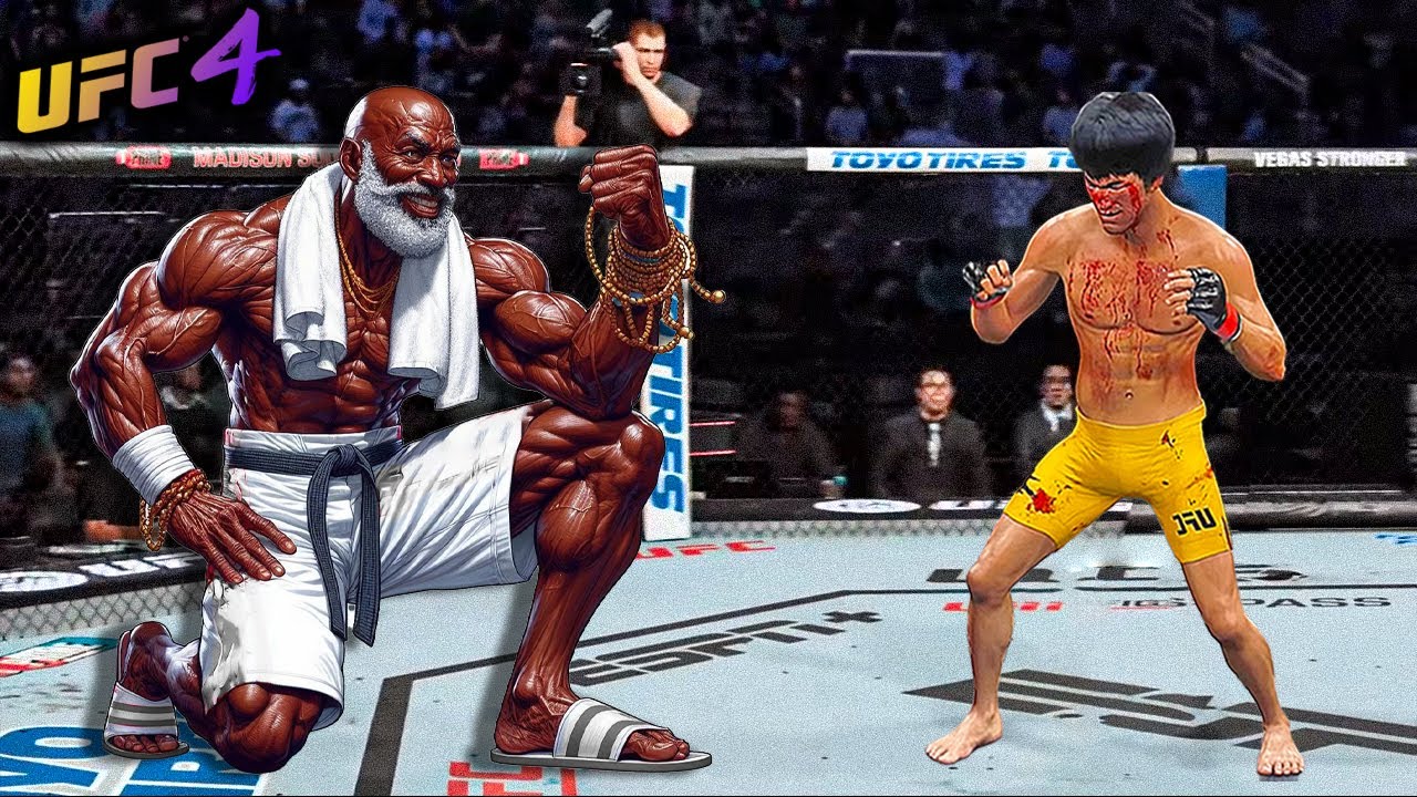 Basketball Warrior vs. Bruce Lee (EA sports UFC 4) - rematch - YouTube