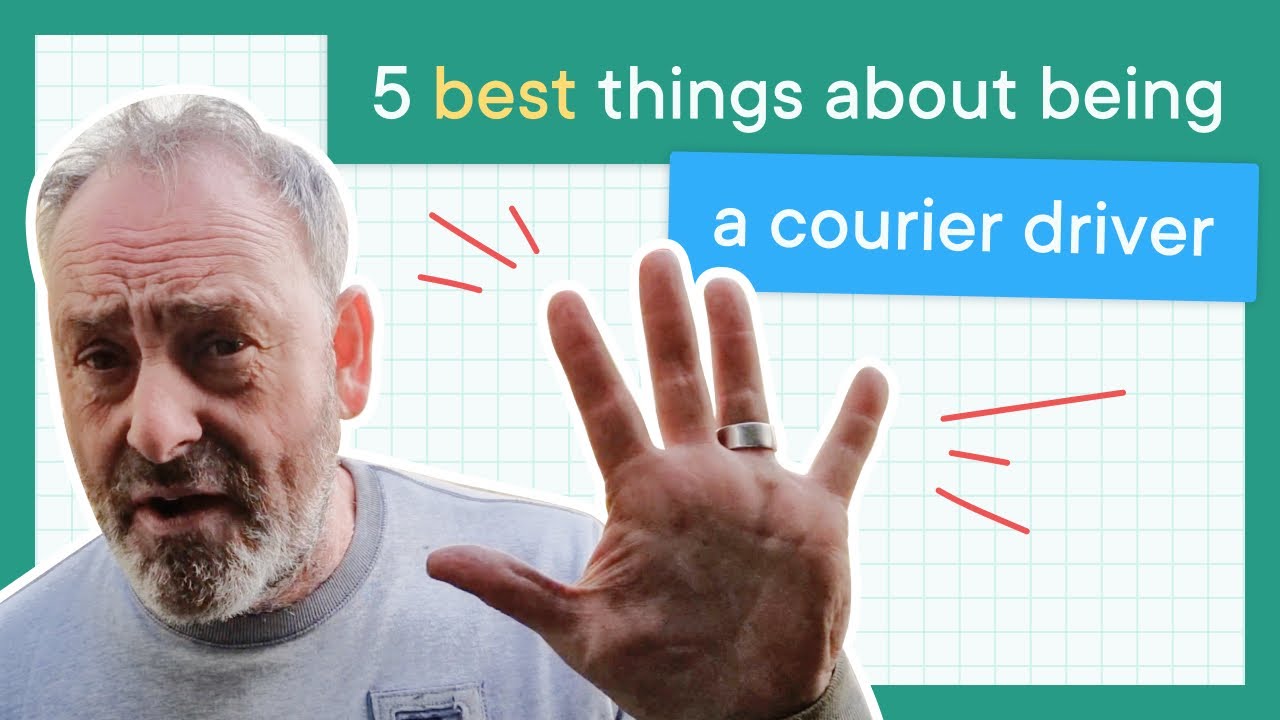 The 5 Best Things About Being a Courier | Pete the Courier Driver - YouTube