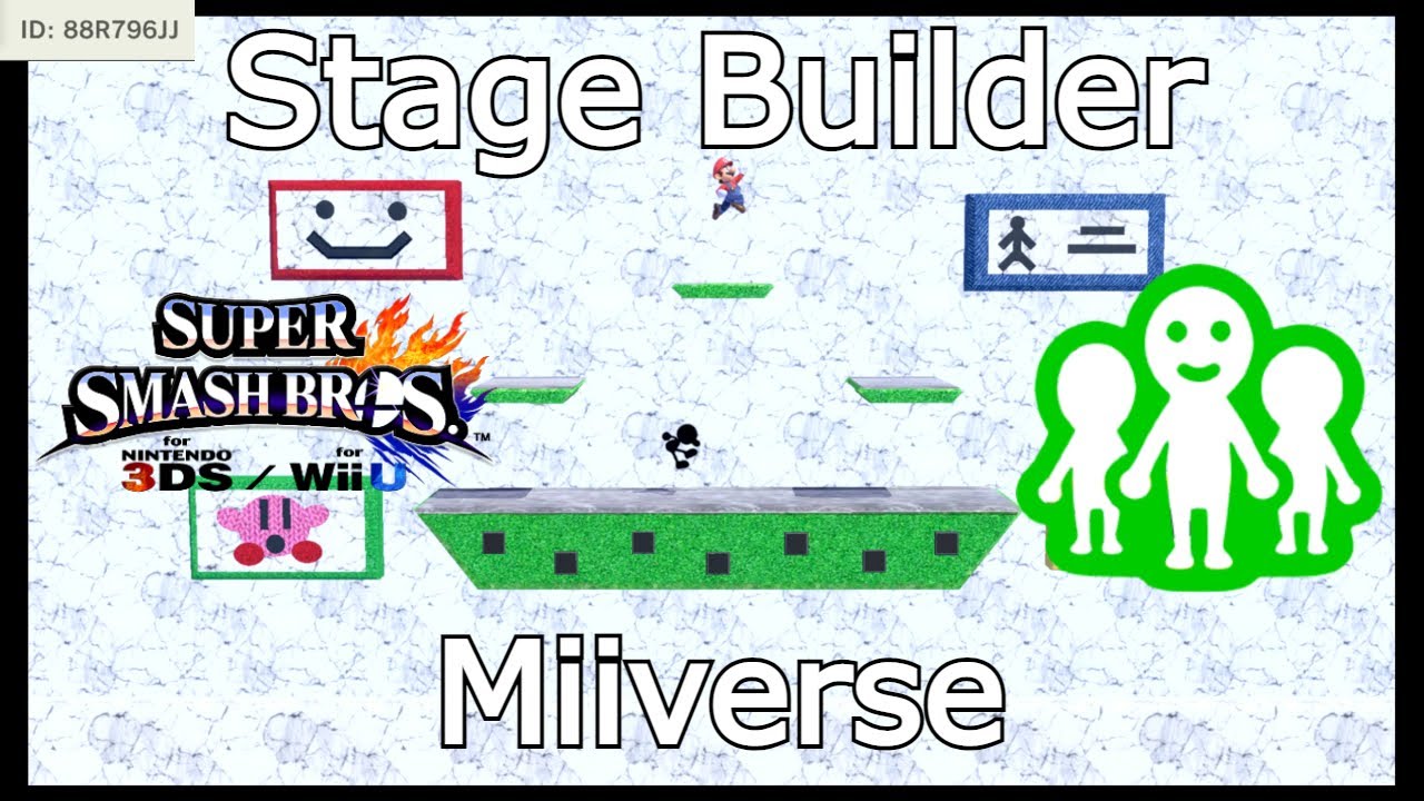 Super Smash Bros. Ultimate - Stage Builder - "Miiverse" - YouTube