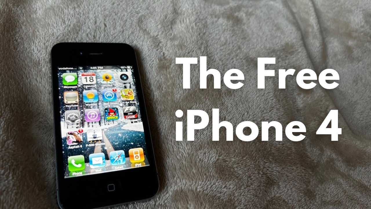 The Free iPhone 4! - YouTube